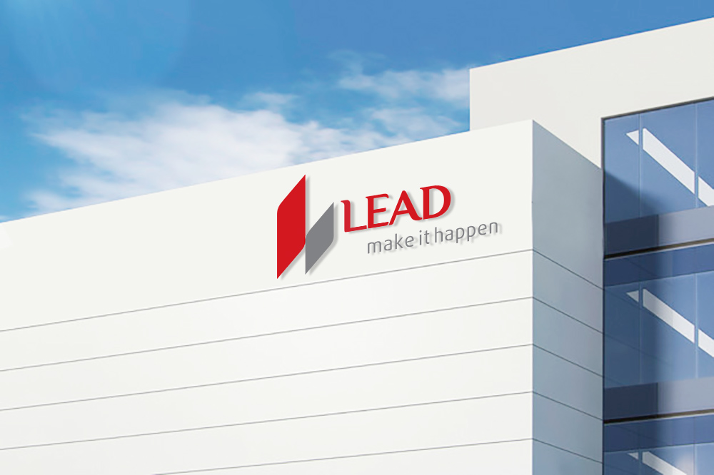 Thiết kế logo LEAD consulting - Moza - Marketing thương hiệu